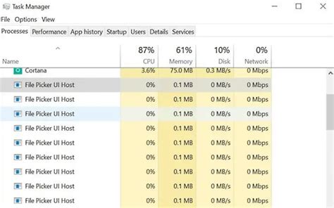 File Picker Ui Host Pickerhost Exe Is Not Responding In Windows 11 10