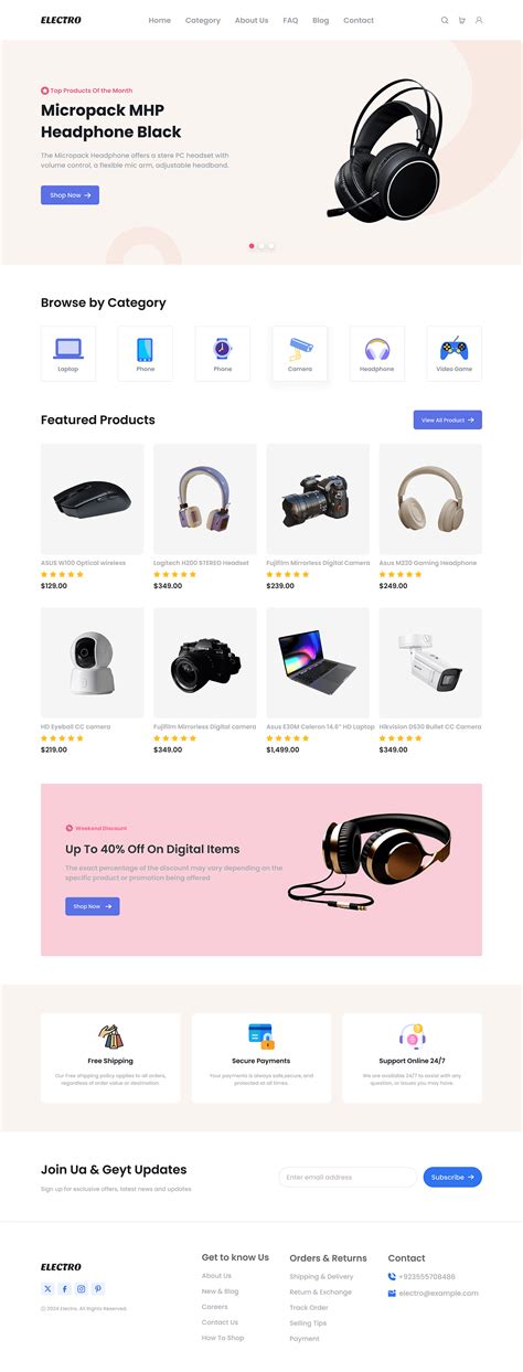 E Commerce Ui Design Behance