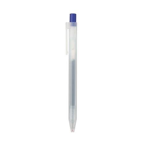 Muji Polycarbonate Ballpoint Pen Blue At Malik Garcia Blog