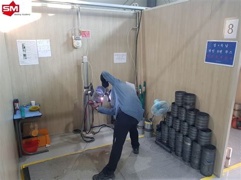 용접사 기량 테스트 Sm용접학원만의 대기업용접사시험 대비 자체 시험 Sm 평택 배관 용접 학원 And 평택 용접 연습장 네이버 블로그