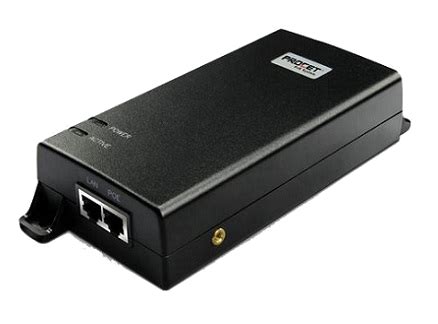 PROCET PT PSE GW AR Gigabit PoE Injector With Surge Protection W Netmark Distribution