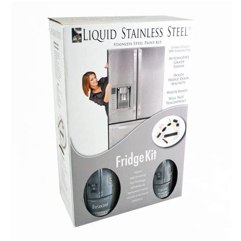 Liquid Stainless Steel Refrigerator Kit Stainless Steel Fridge