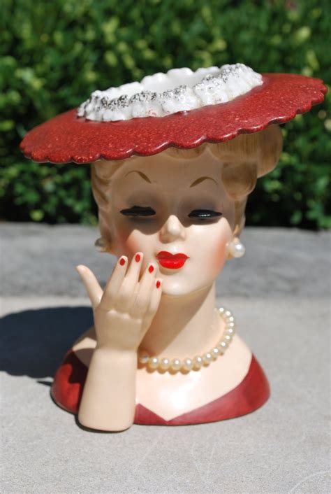 Rare Lady Head Vases At Frank Keith Blog