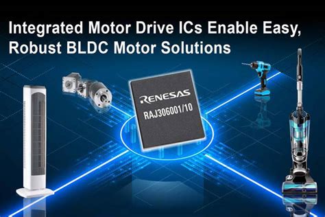 Raj306001 And Raj306010 Motor Driver Ics For Simplifying Bldc Motor