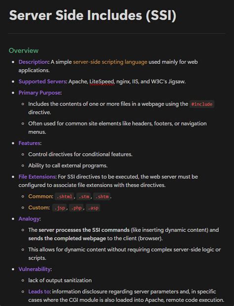 Immersive Labs Server Side Includes By Joshua P Medium