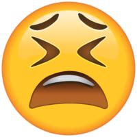 Moan Emoji Expression Reaction Emotion Feeling Png