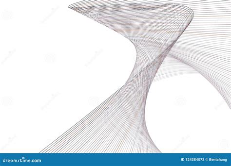 Shape Of Line And Curve Abstract Geometric Background Pattern Details