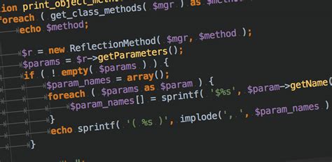 Php Get Methods Of A Class Along With Arguments Eric Binnion