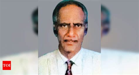 S D Shanthakumar Times Of India