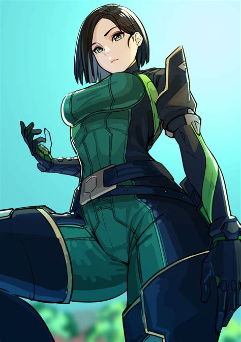 Kagematsuri Viper Valorant Valorant Absurdres Highres Unfinished 1girl Animification