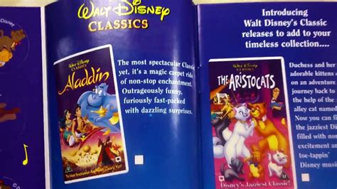 The Aristocats Vhs 1996 The Disney Masterpiece Collection