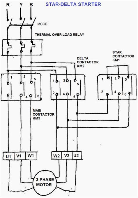 Soft Starter Control Circuit Diagram