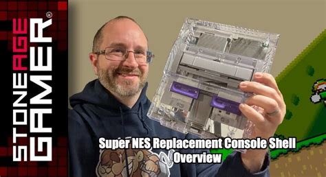 Super Nes Replacement Console Shell Overview
