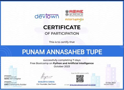 Punam Tupe On Linkedin Python Artificialintelligence Devtown Gdsc