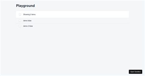 Shopify Polaris React Resourcelist Codesandbox