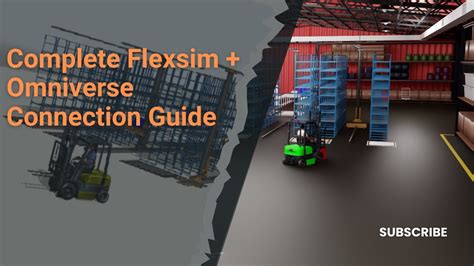 Flexsim Nvidia Omniverse Connection Step By Step Guide Youtube