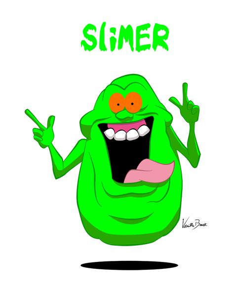 Slimer By Vanillabeast On Newgrounds Slimer Cartoon Slimer Ghostbusters