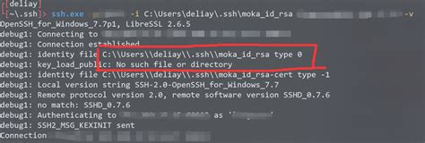 Cant Load Ssh Key Via I Argument · Issue 1488 · Powershellwin32