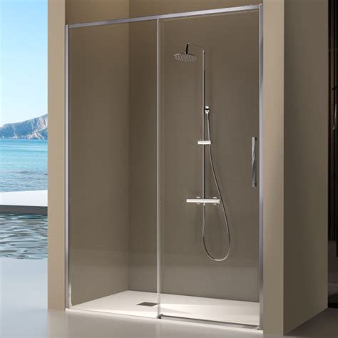 Paroi De Douche Fixe Coulissante à Portée Delta 170 172 6cm