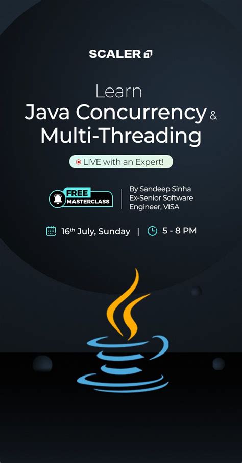 Scaler On Linkedin Java Concurrency And Multi Threading