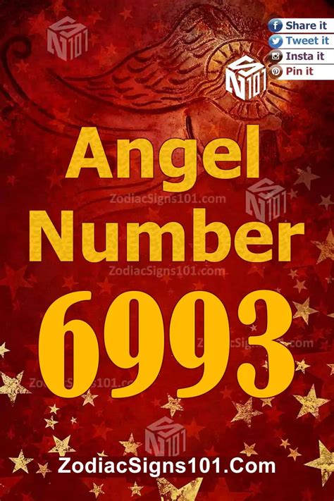 6993 Angel Number Spiritual Meaning And Significance - ZodiacSigns101
