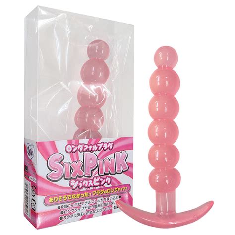 Six Pink Butt Plug Kanojo Toys