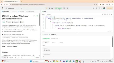 Dsa Find Indices With Index And Value Difference 2b Problem