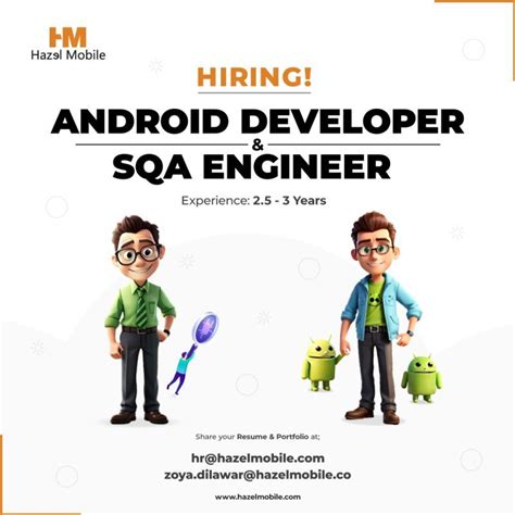 Rozee Job On Linkedin Hiring Androidengineer Sqaengineer Techjobs
