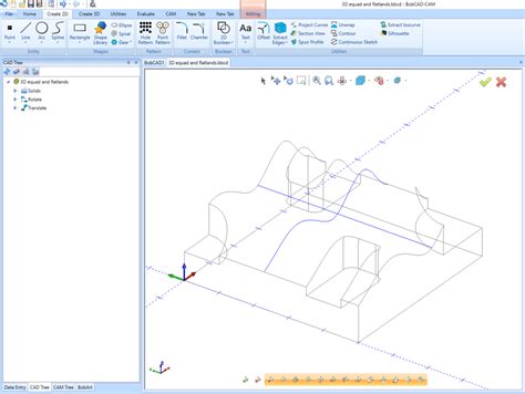 New CAD Features In BobCAD CAM BobCAD CAM BobCAD CAM