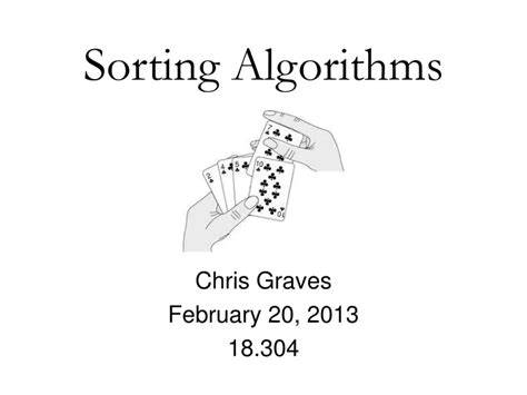 Ppt Sorting Algorithms Powerpoint Presentation Free Download Id