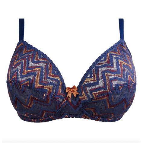 Antigel Parcours Fashion Soutien Gorge Armatures Bonnet Profond Bleu Fuego