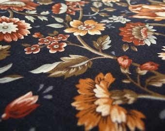 Rust Color Fabric Etsy