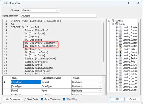 Use Parameters In Your Scripts Views And Calculations Community