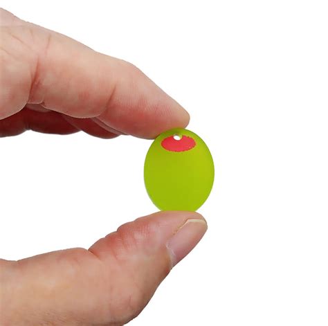 Tiny Olives Charms Cute Laser Cut Acrylic Food 4 Pieces