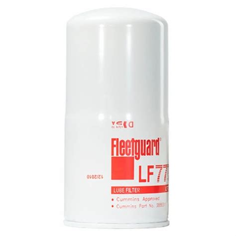 Fiber Glass White Fleetguard LF Lube Filter At Piece Industrial Filters In Mumbai