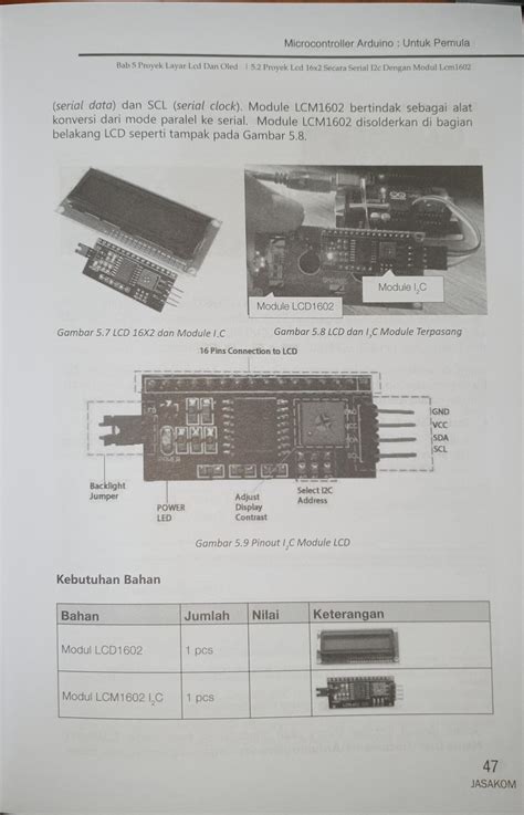 Proyek Layar LCD Dan OLED Dengan Arduino