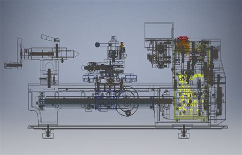 3d Mini Lathe Assy Turbosquid 1968419