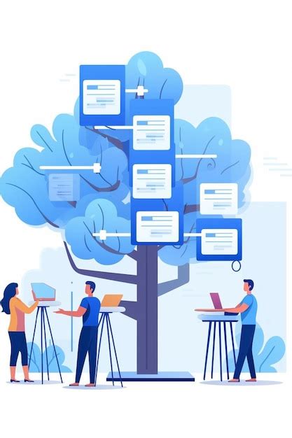 Premium Photo Business Process And Workflow Automation With Flowchart
