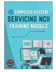 CSS NCII Unit Docx Content Introduction To Computer Systems Servicing CSS Pre Test UNIT I