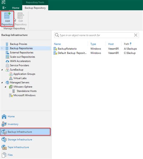 Configurar Repositorio NFS En Veeam Backup Replication