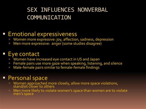 Nonverbal Communication Chapter 6 Ppt Download