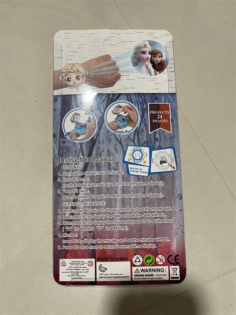 Elsa Projector Watch Hobbies And Toys Toys And Games On Carousell