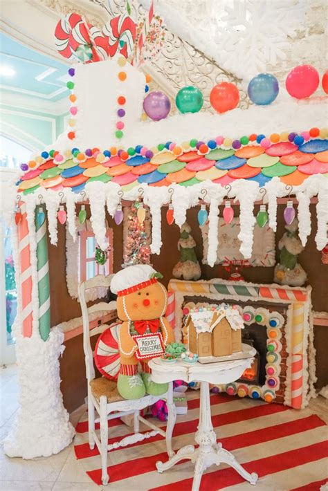 Life Size House Made Of Candy