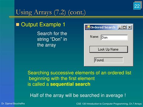 ppt chapter 7 arrays powerpoint presentation free download id 3987219