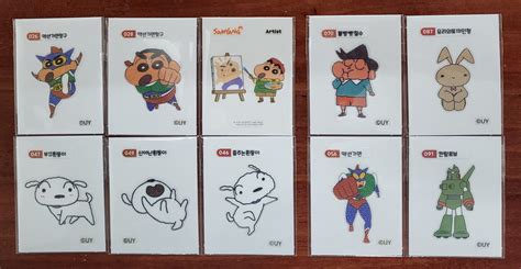 짱구 디지몬 포켓몬 띠부실 일괄 판매 콜리 Colley