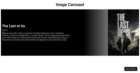 Image Carousel Codesandbox