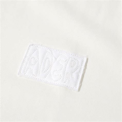 Ader Error Patch Logo T Shirt Off White End Gb