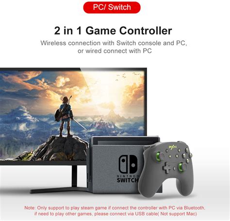 Pxn 9607x Wireless Controller For Switch Mica Blue Computer Alliance