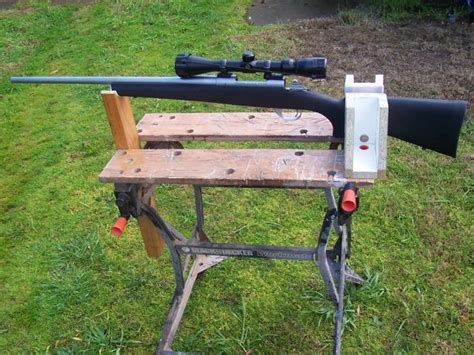 Custom Built Rifle Cleaning Stand