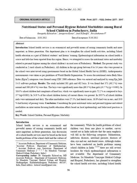 9 Original Dr Kalaiselvan Pdf Public Health Medicine